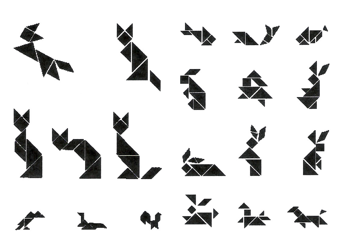 Conoces el Tangram ? ~ Inténtalo