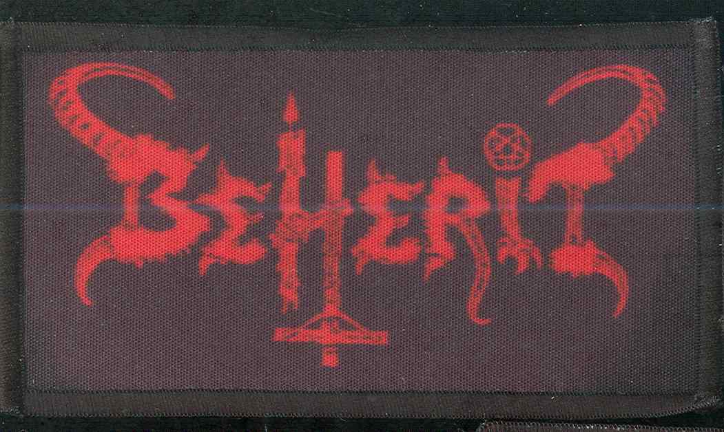 BN Fanzine: Beherit Logo (Parche)