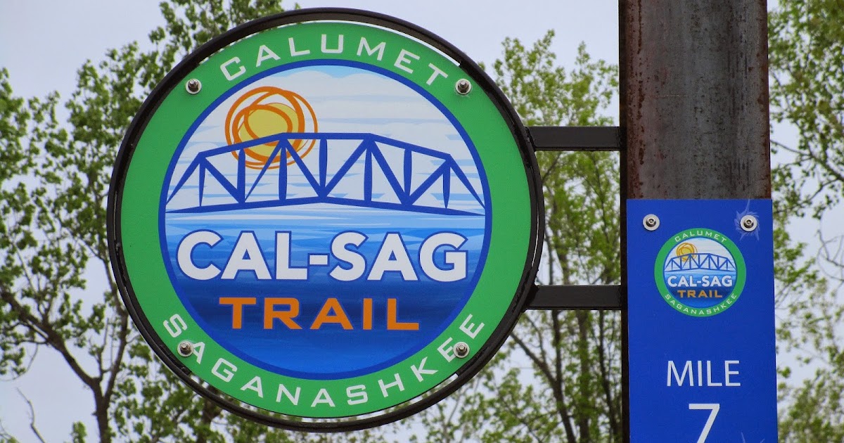 Marathon Pundit: (Exclusive photos) The new segment of the Cal-Sag Trail