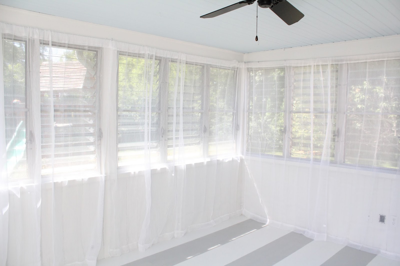 hanging curtains with tension wire… – No. 29 Design