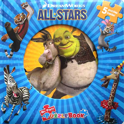 Planet Bayi: My First Puzzle Book Dreamworks All Stars (5 Puzzles ...