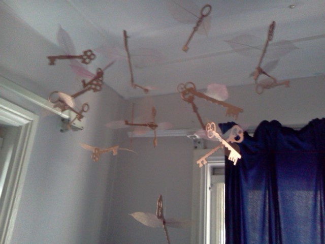 The Crafty Little Butterfly: Harry Potter Party Part 4 Flying keys and ...