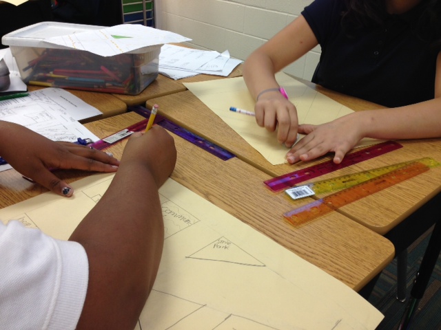 Mrs. Barrett's Classroom: Geometry Map Project: Lines, Angles and More!