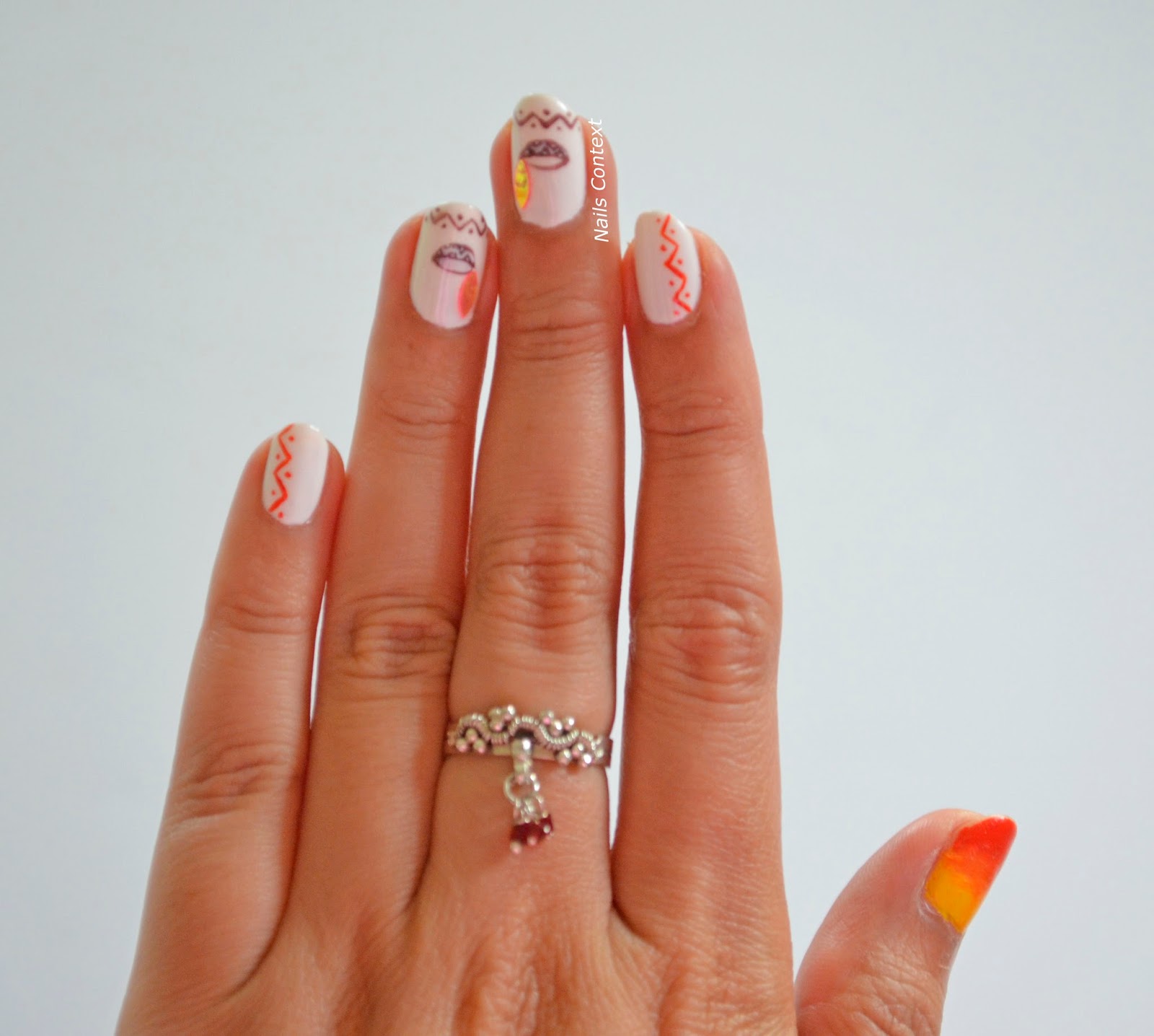 Nails Context: Diwali Nails