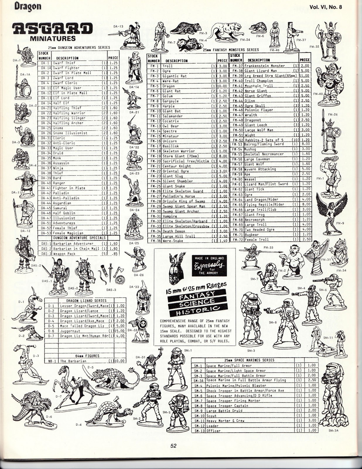 Oldhammerspain: Historia de la miniatura : Asgard Miniatures