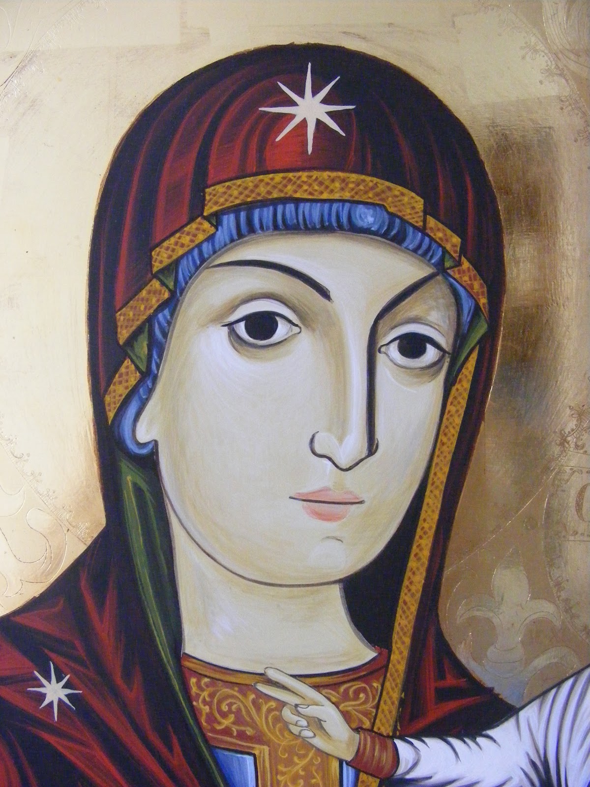 ICOANE PICTATE: Maica Domnului, de la Nicula (replică)