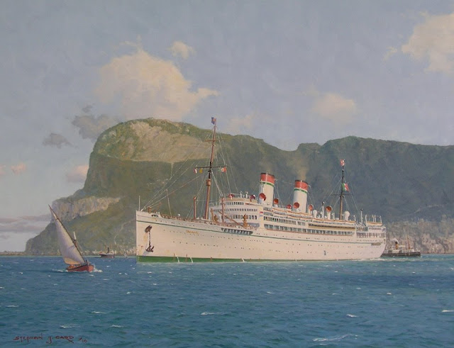 SHIPS & THE SEA - BLOGUE dos NAVIOS e do MAR: Pintor de Marinha Stephen ...