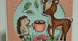 Cinder's Touch: Thank You Shadow Box Card