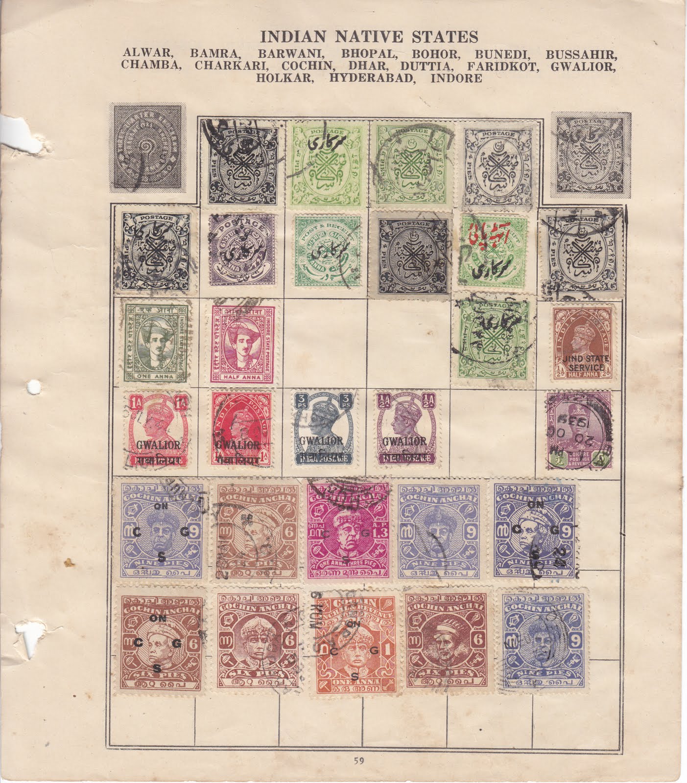 stamps-coins-banknote-resource: Some interesting old stamp album pages ...