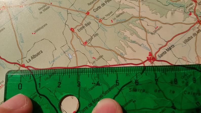 GEOGRAFÍA PARA LA ESO: LA ESCALA DE LOS MAPAS