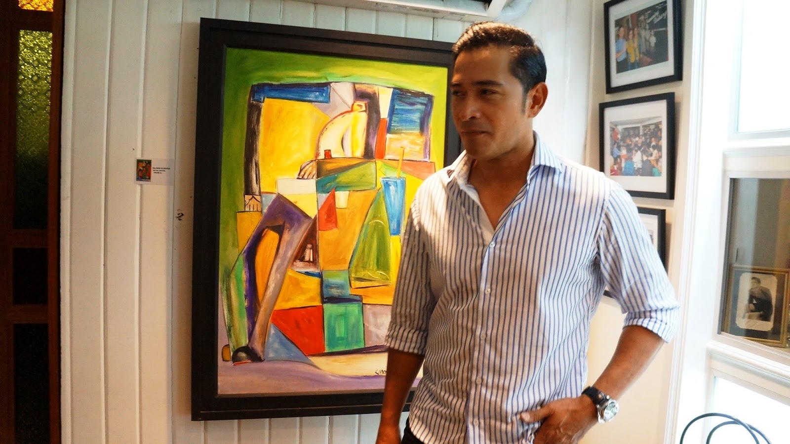 Cesar Montano Painting Exhibit at Kamuning Bakery ~ Wazzup Pilipinas ...
