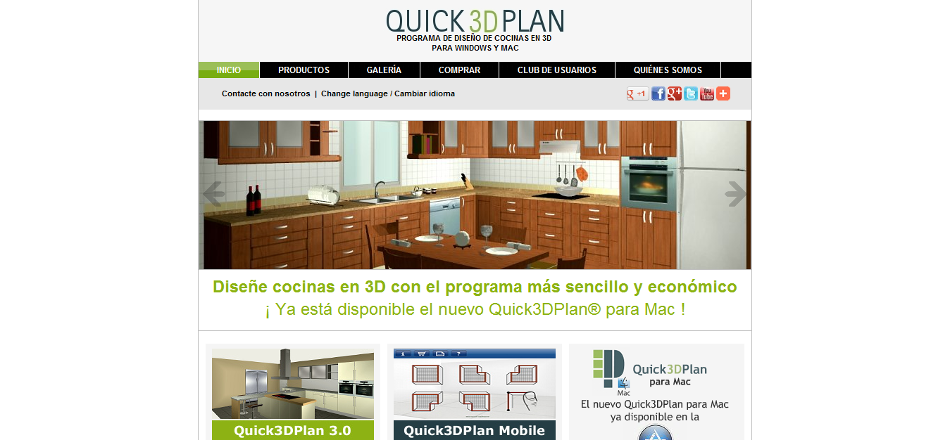 Directorios Enlaces: Quick3DPlan - Programa de diseño de cocinas en 3D para Windows y Mac