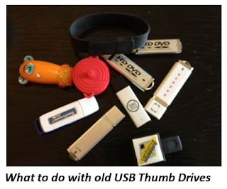 When Tara Met Blog: What to do with old USB flash drives...