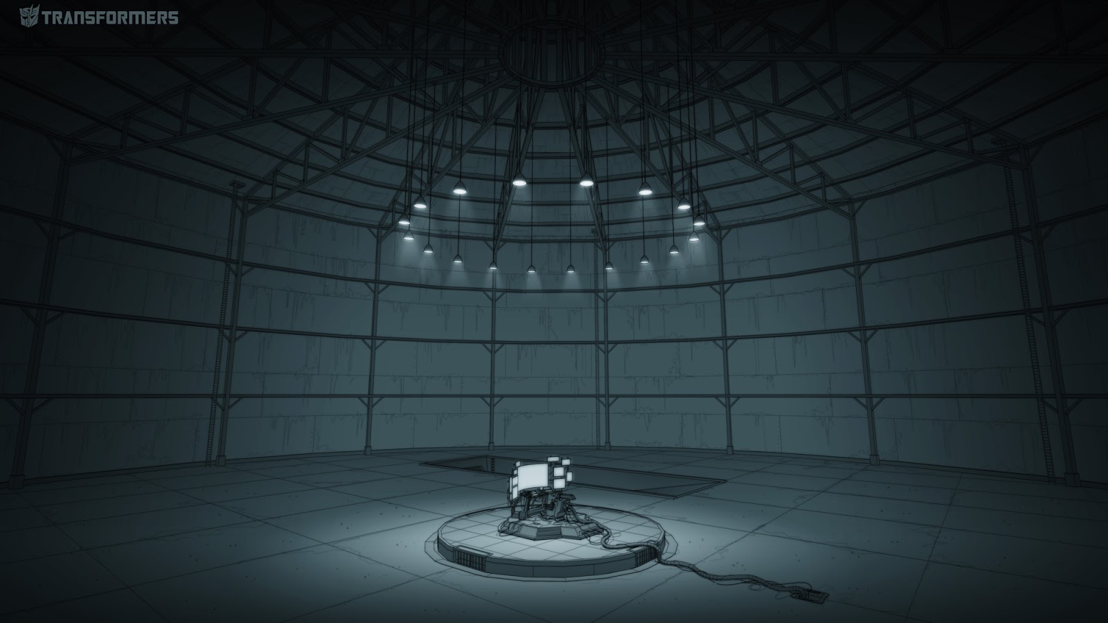 jason park: Secret MECH base -Transformers Prime Season 2 BGs