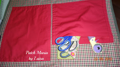 Patch Mania: Bolsa para carregar material de patchwork