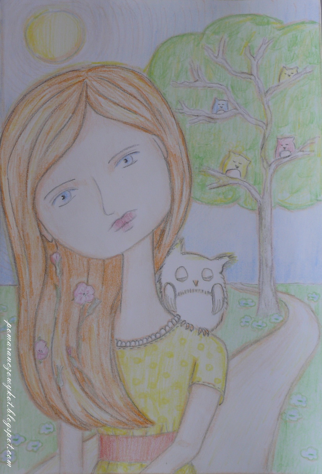 Pomaranczowy Kot: Rysunki