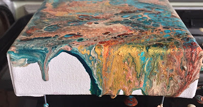 Treasured Moments of Inspiration: My First Foray into Acrylic Pouring