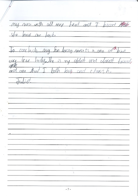 Jack's Learning Log: My Asstel Writing Test