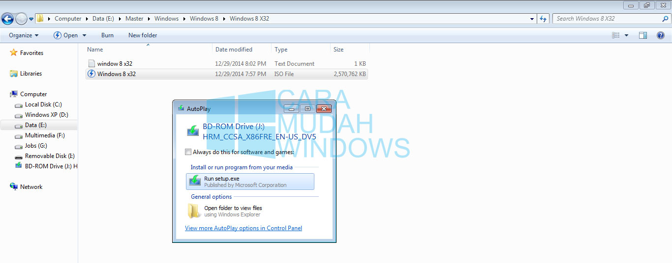 Cara Mudah Mount File ISO Windows XP/7/8/8.1/10 | Cara Mudah Windows