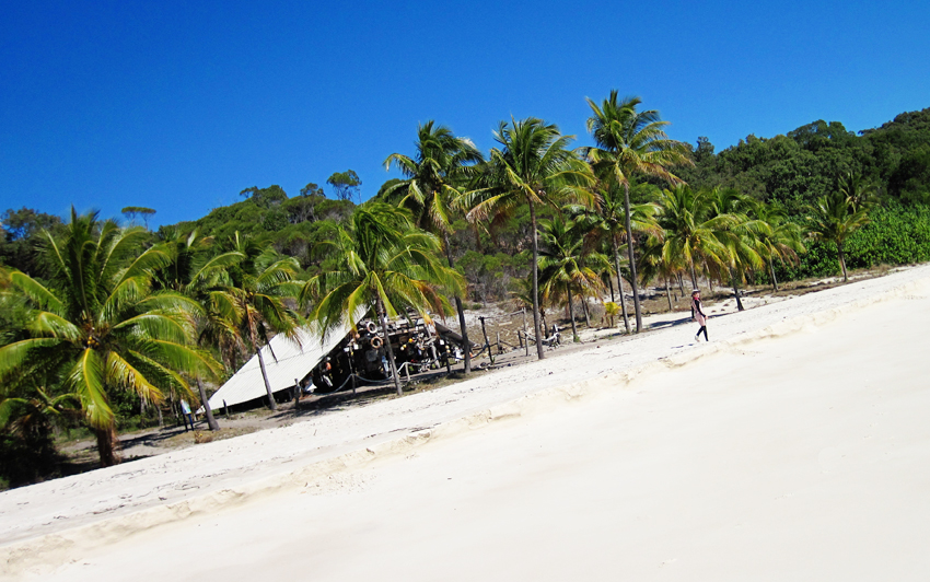 Lucey Blue: Middle Percy Island hospitality