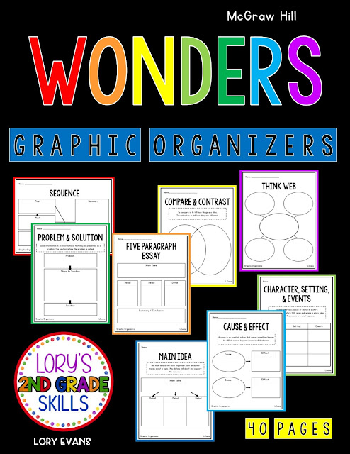 Graphic Organizers - Great for WONDERS | Lory's Page | Bloglovin’