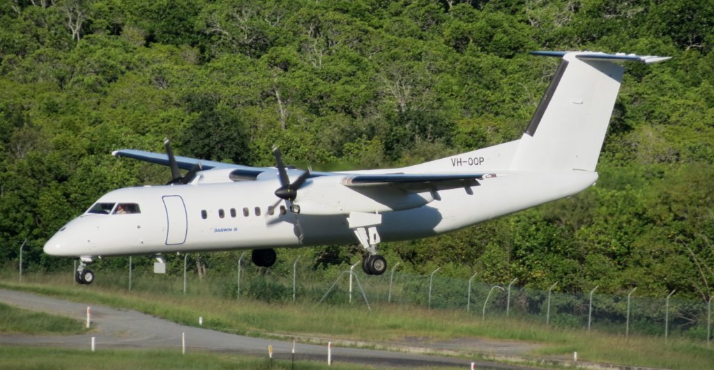Far North Queensland Skies: New Skytrans Dash8-300 VH-QQP arrives