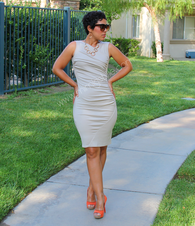 DIY Eggshell Dress + Pattern Review V8706 |Fashion, Lifestyle, and DIY