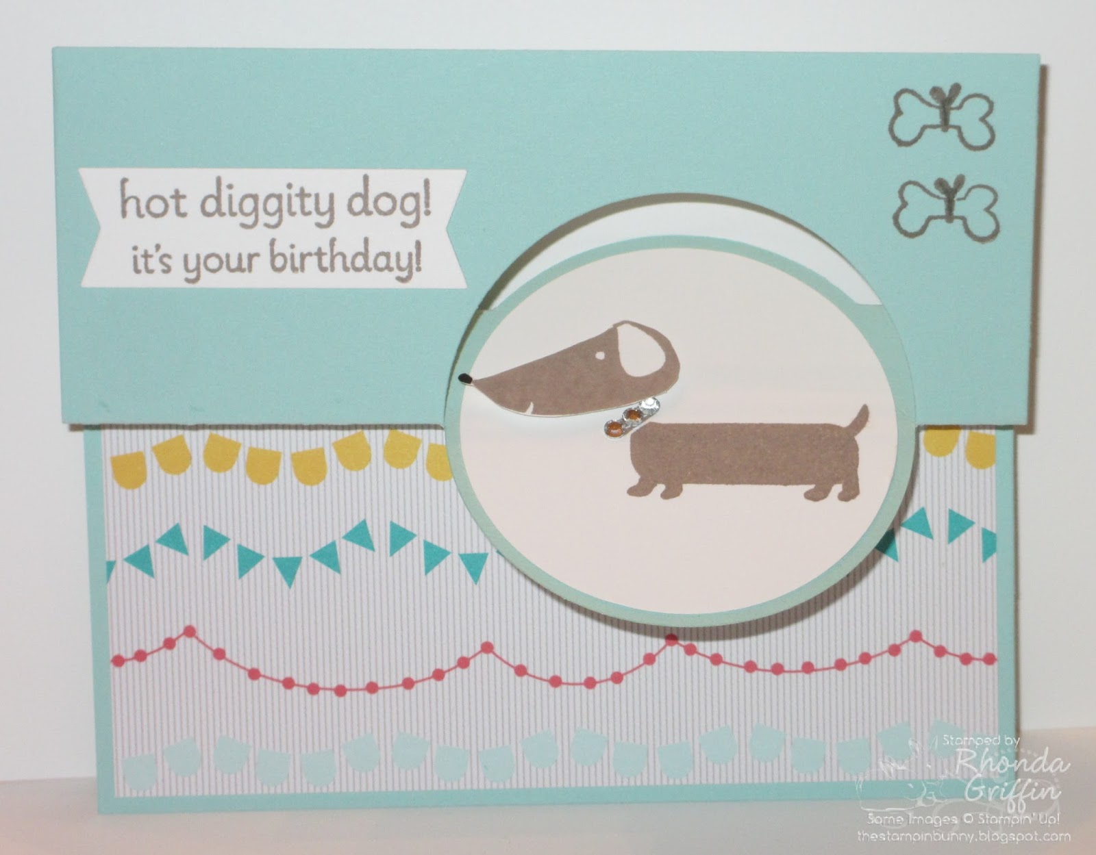 The Stampin' Bunny: Hot Diggity Dog, It's Your Birthday!!