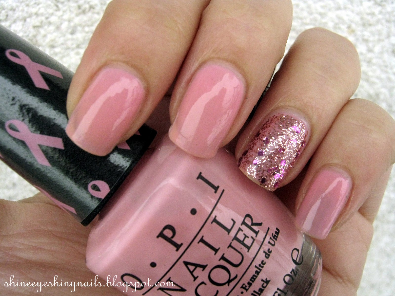 Old Shine Eyes Shiny Nails Opi Pink Of Hearts 2012 You Glitter Be