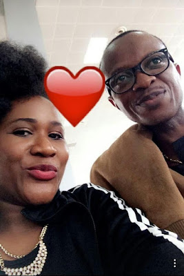 Sumbo Adeoye shares loved up selfies of herself & husband Pastor David