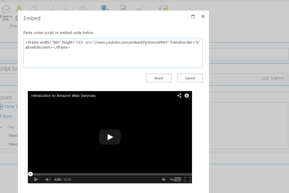 Ravinder Rao Polneni: "Script Editor Web Part" -- A new webpart in ...