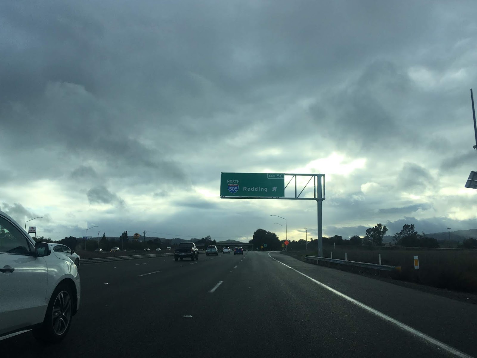 Interstate 505; a trace of Interstate 5W