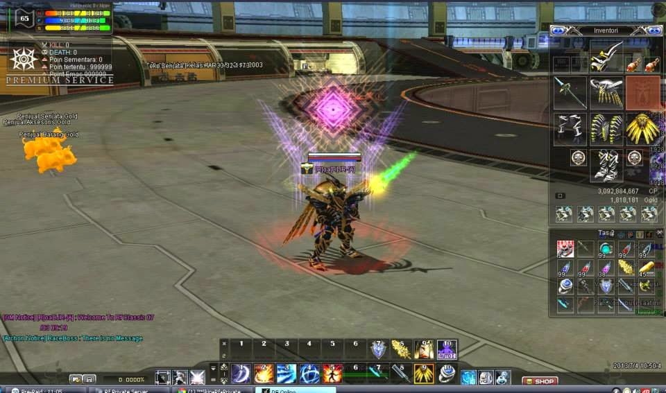 Skin RF : Double aura weapon pvp ~ VICTORY - SHARE