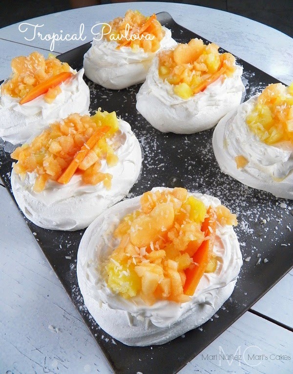 Pavlova Tropical | Mari's Cakes