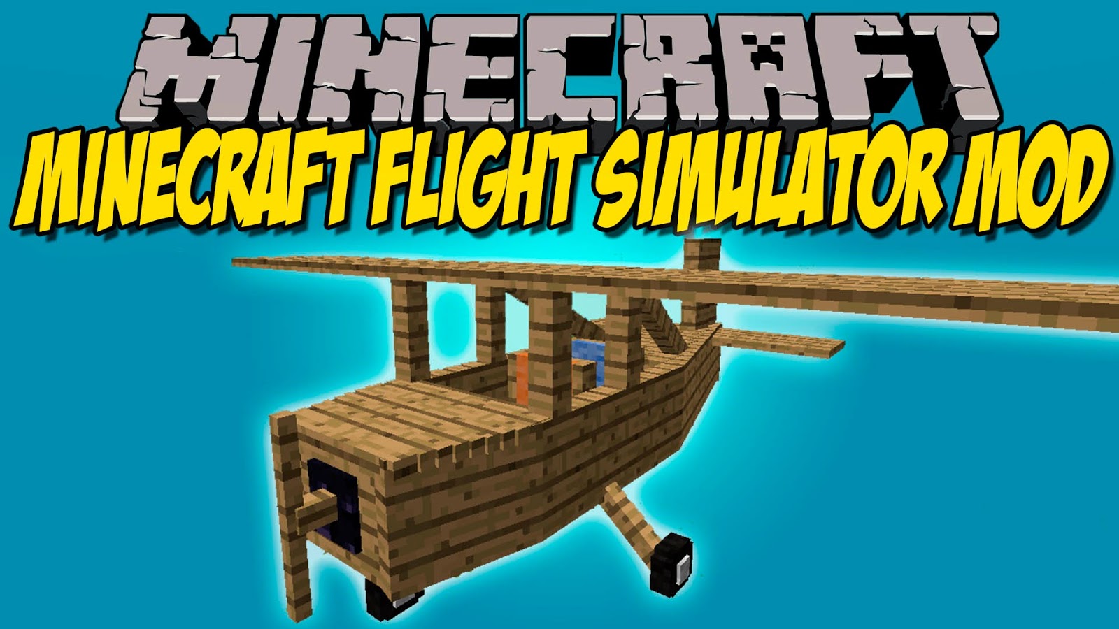 Mine-Blog: Flight Simulator Mod (1.7.10)
