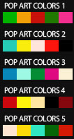 Popart Color Palettes | Belajar CorelDRAW