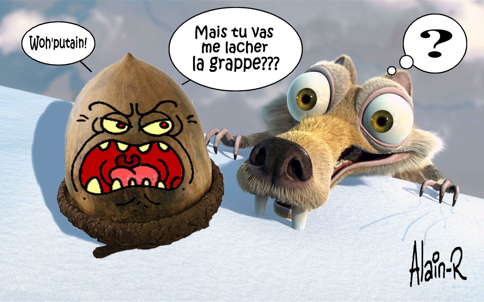 Lézarts maniacs...: Tête de gland!