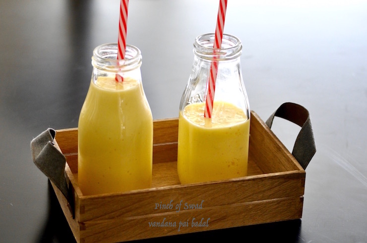 Pinch Of Swad - taste that hits the spot!: Mango Lassi - Summer Mocktail