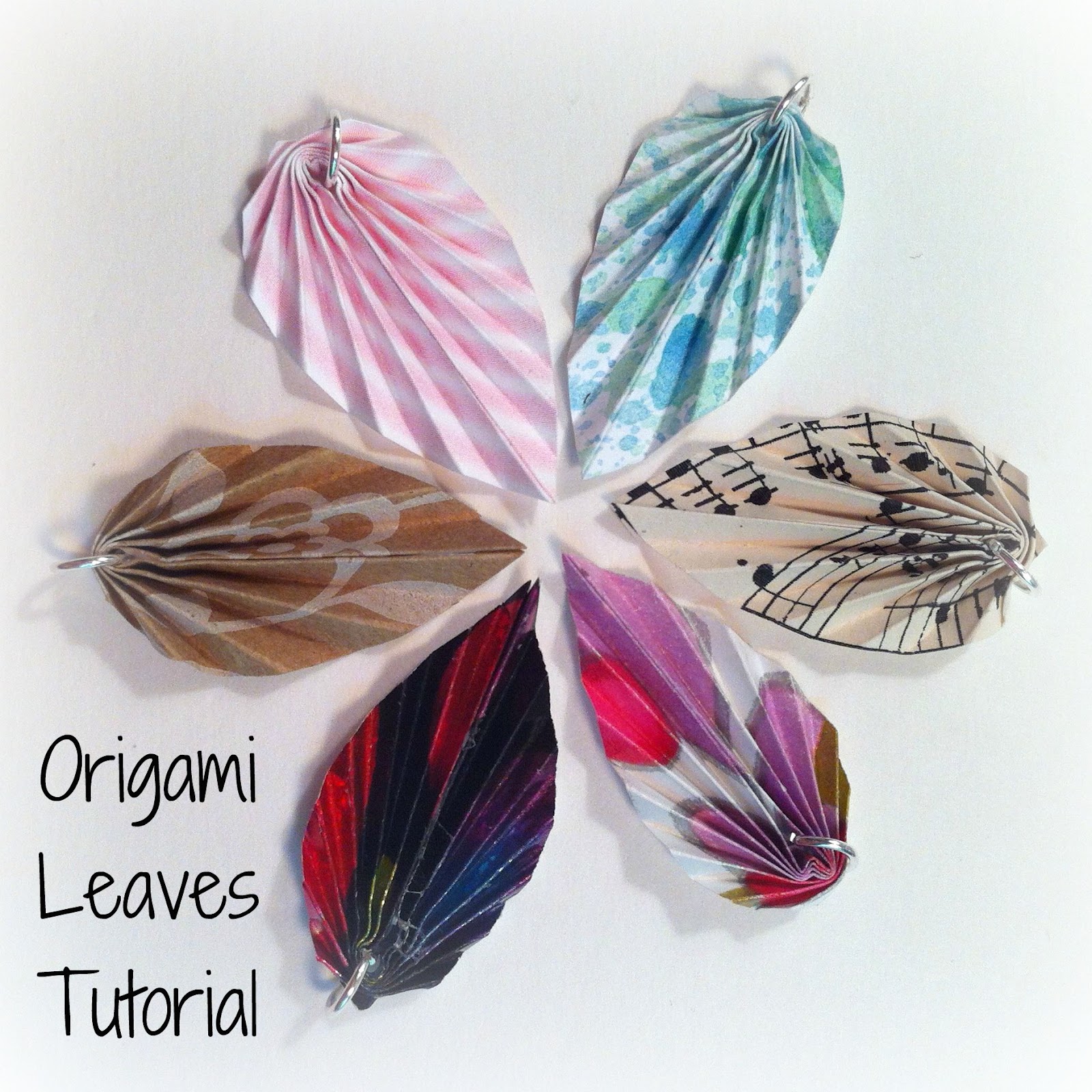 La passion de mes doigts: Un feuille en origami