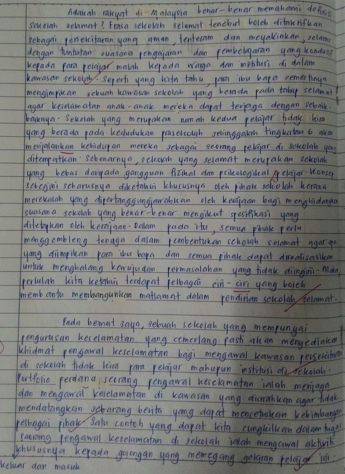 Contoh Karangan Spm Bahagian a Kertas 1 - WalkerewtFelds