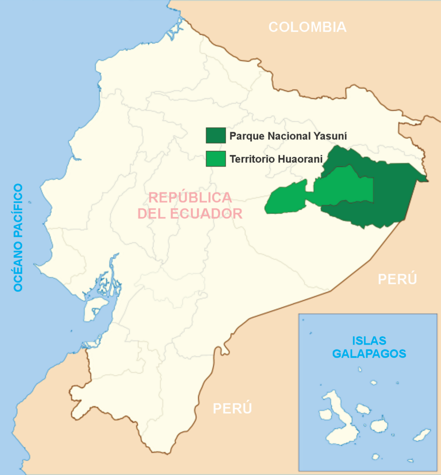 Parque Nacional Yasuní Ecuador: Ubicación Geográfica