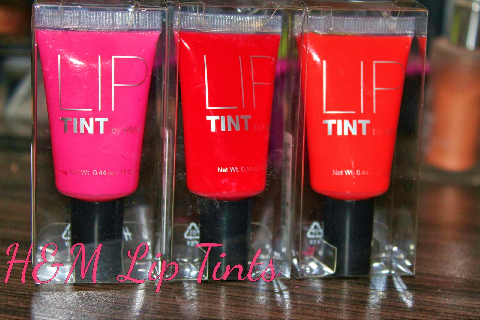 The month of January: H&M Lip Tints Review