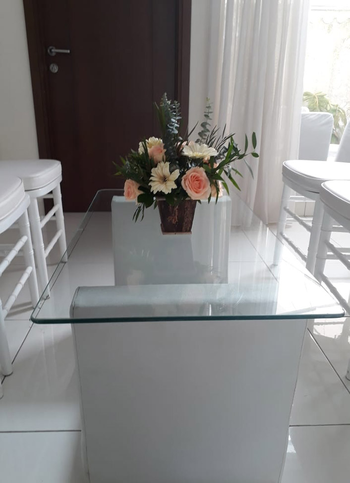 sewa alat event Kreasi Ukasah: Centerpiece Meja Decor