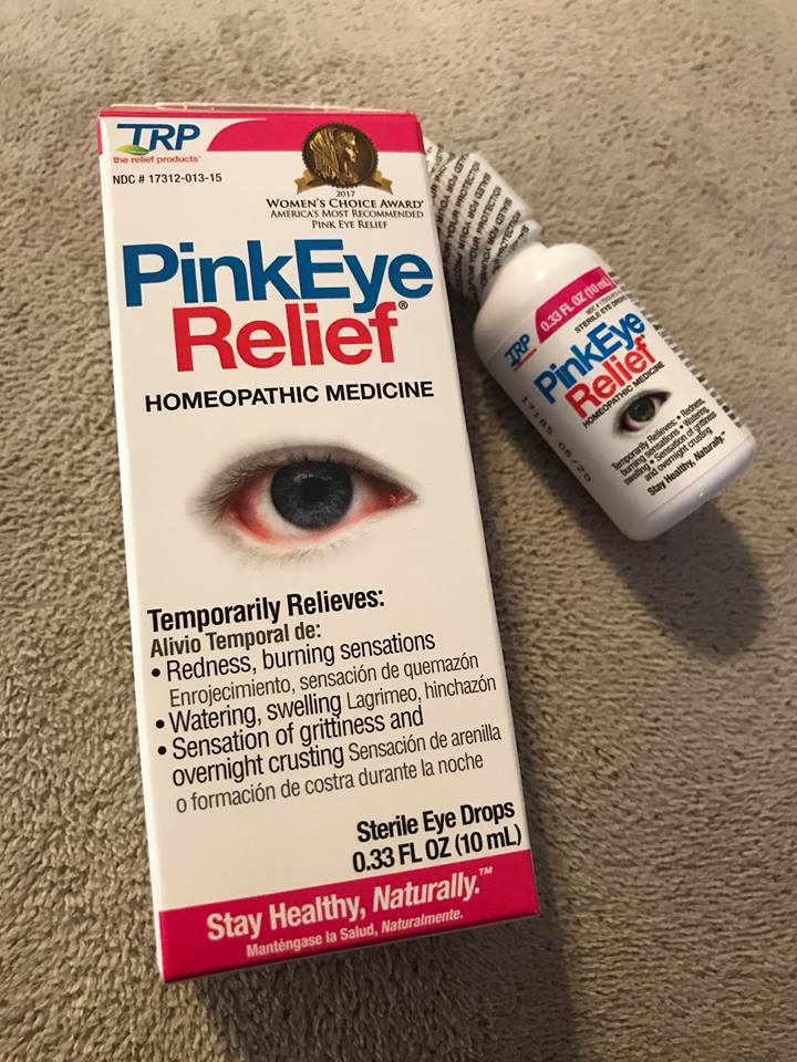 Top Notch Material: PinkEye Relief Won the Womens Choice Award