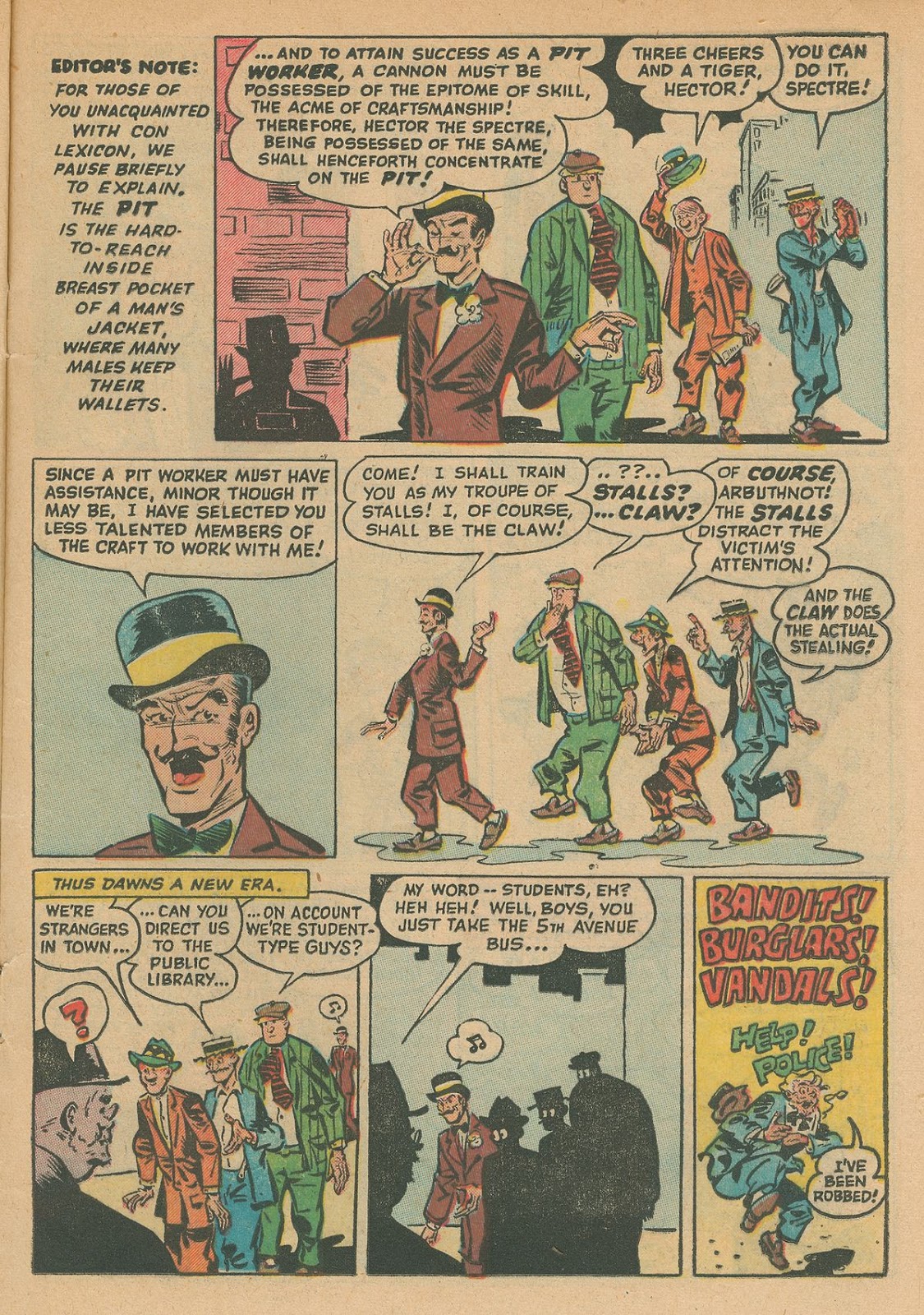 Four-Color Shadows: Favorite Artists-Howard Post-The End of Hector the ...