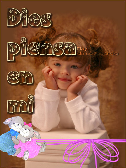 Dios piensa en mi
