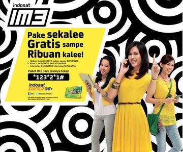 Cara Daftar Paket Internet im3 Terbaru
