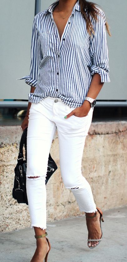 Trending: How to wear white denim | Fitzroy Boutique