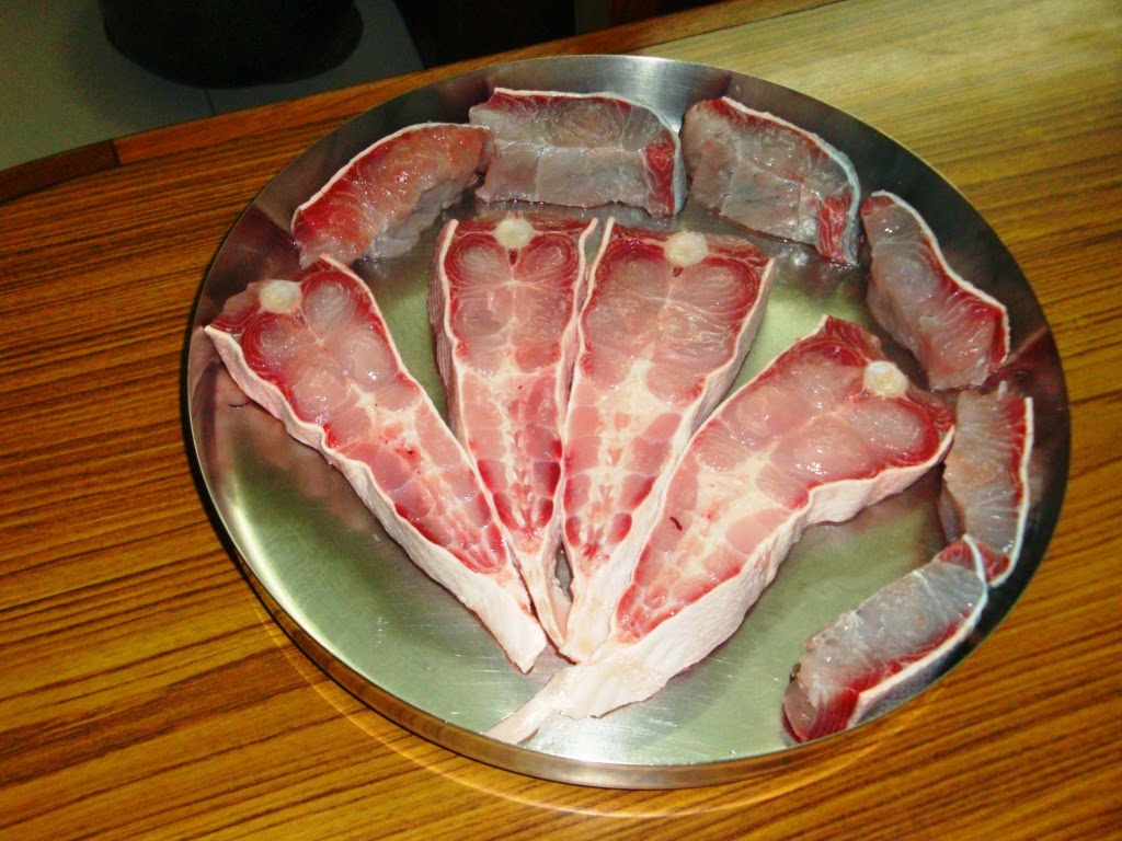 COOKING AND RECIPES: CHITOL MACHHER PETI JHOL IN CUMIN AND GINGER