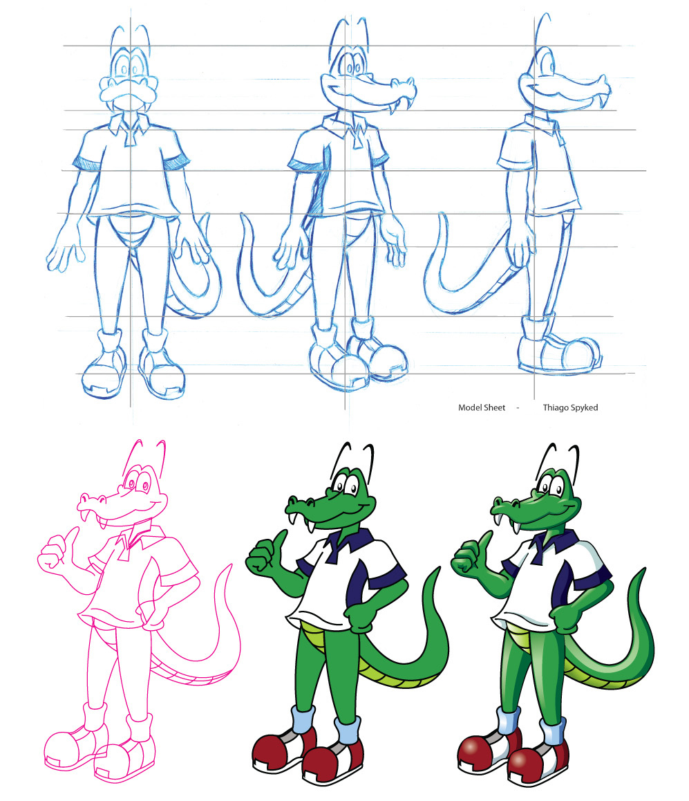 Personagens e Mascotes